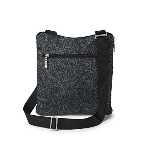 baggallini womens Horizon Crossbody, Midnight Blossom, One Size