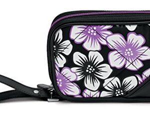 Callaway Golf 2018 Uptown Clutch, Floral Black/ Coral