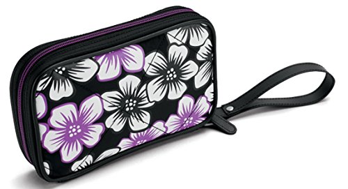 Callaway Golf 2018 Uptown Clutch, Floral Black/ Coral