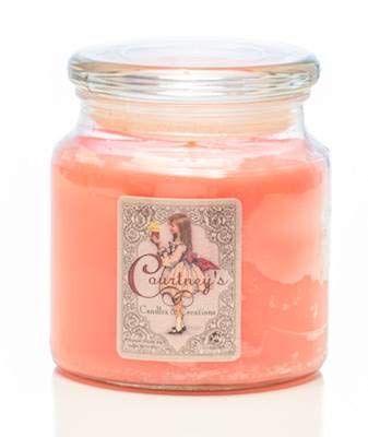 Courtney's Candles Gardenia Maximum Scented 16oz Jar Candle