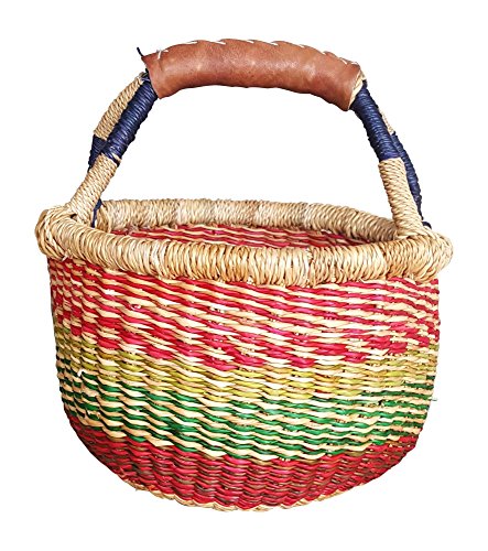 Mini Market Basket Ghana 7-9" Across - Colors Vary