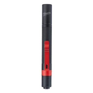 milwaukee 2105 aluminum 100-lumen pen light with clip