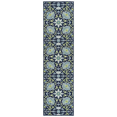 Kaleen Area Rug 3'6" x 5'6" Navy