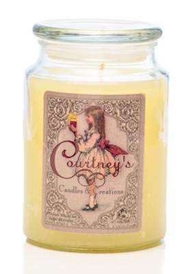 Courtney's Candles Honeysuckle Maximum Scented 26oz Large Jar Candle