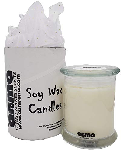 Our Aroma - French Vanilla Soy Wax 12 Oz Jar Candle