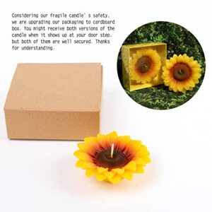 ILIKEPAR Lucky Flower Sunflower Birthday Candles for Birthday Party Supplies and Wedding Favor