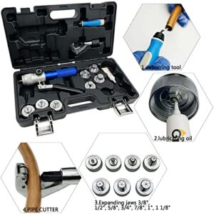 IBOSAD HVAC Hydraulic SWAGING tool kit for copper tubing Expanding 3/8 inch to 1 1/8 inch