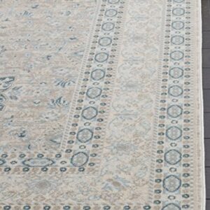 Safavieh Archive Collection 8' x 10' Grey/Blue ARC671A Vintage Oriental Area Rug