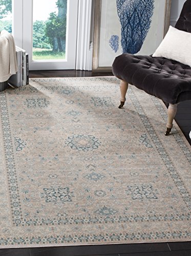 Safavieh Archive Collection 8' x 10' Grey/Blue ARC671A Vintage Oriental Area Rug