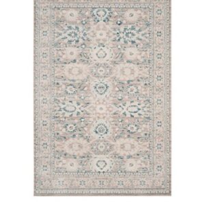 Safavieh Archive Collection 4' x 6' Grey/Blue ARC670A Vintage Oriental Area Rug