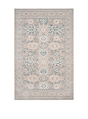 Safavieh Archive Collection 4' x 6' Grey/Blue ARC670A Vintage Oriental Area Rug