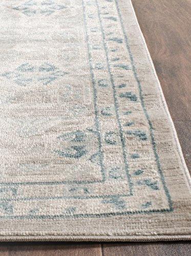 Safavieh Archive Collection 4' x 6' Grey/Blue ARC670A Vintage Oriental Area Rug