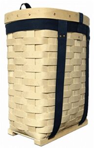 ausable brand trappers hardwood veneer pack basket 18″