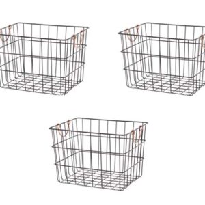 Better Homes & Gardens Large Rectangle Wire Orb Baskets, Set of 3