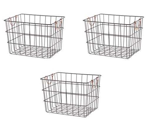 Better Homes & Gardens Large Rectangle Wire Orb Baskets, Set of 3