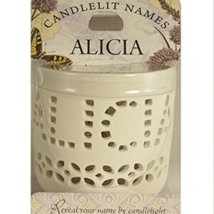 Candlelit Names Alicia