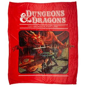 bioworld d&d classic cover throw blanket