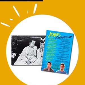 Cool TV Props New Friends Poster - Friends Merchandise TV Show Poster- Joey and Chandler Posters - Friends Show Gifts and Decor (Laurel & Hardy)