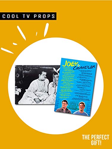 Cool TV Props New Friends Poster - Friends Merchandise TV Show Poster- Joey and Chandler Posters - Friends Show Gifts and Decor (Laurel & Hardy)