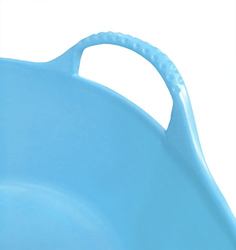 Tubtrugs SP15SKBL Flexible Sky Blue Small Shallow 15 Liter/4 Gallon Capacity