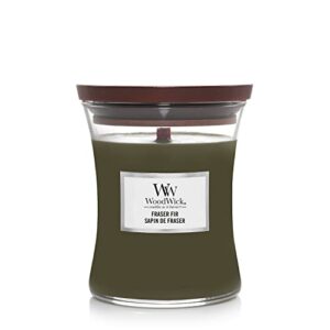 woodwick 5038581057903 candle medium frasier fir 92175e, one size