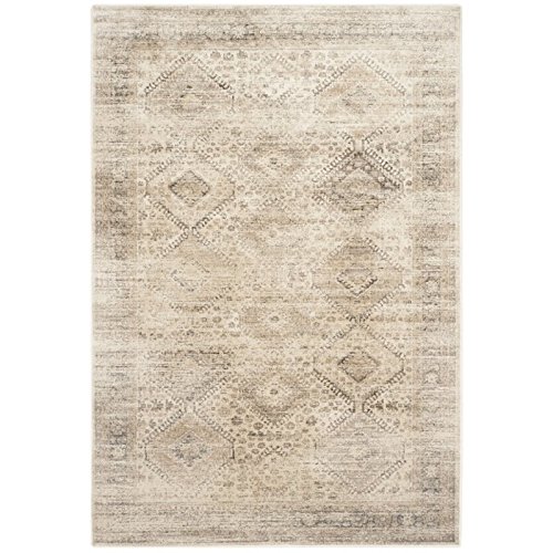 SAFAVIEH Vintage Collection 2' x 3' Stone VTG118 Oriental Distressed Premium Viscose Accent Rug