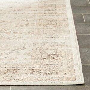 SAFAVIEH Vintage Collection 2' x 3' Stone VTG118 Oriental Distressed Premium Viscose Accent Rug