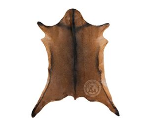 sunshine cowhides genuine goatskin rug goat skin goat hide goat skin rug exotic 2 x 3 ft.