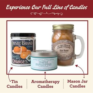 Our Own Candle Company Hot Apple Pie Scented 13 Ounce Mason Jar Candle