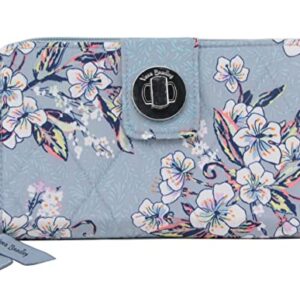 Vera Bradley Ultralight RFID Turnlock Wallet, Cherry Blossoms