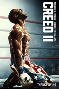 creed ii movie poster limited print photo michael b. jordan dolph lundgren, tessa thompson, sylvester stallone size 24×36#2