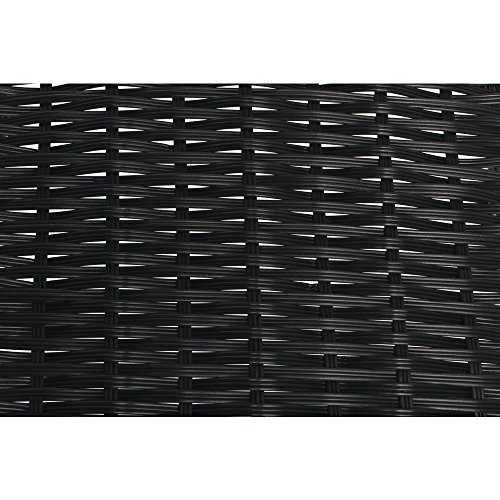 HUBERT® Black Tapered Produce Basket - 11 1/2"L x 18"D x 1 1/2" to 5"H