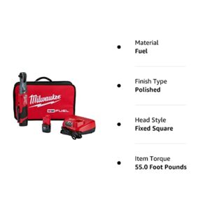 M12 FUEL 3/8" RATCHET 2BAT