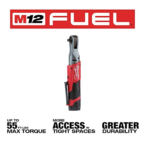 M12 FUEL 3/8" RATCHET 2BAT