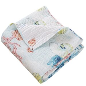 Barefoot Bungalow Sarasota Throw, 50" x 60", Multicolor