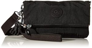 kipling lynne crossbody bag, black noir