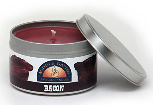 Middle Davids Candles Bacon Man Candle - 6.5 Ounce