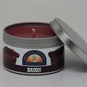 Middle Davids Candles Bacon Man Candle - 6.5 Ounce