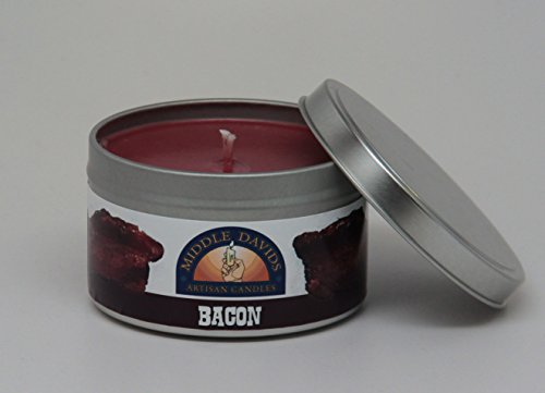 Middle Davids Candles Bacon Man Candle - 6.5 Ounce