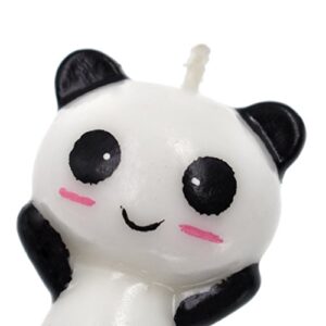 Cute Feeder Unicorn Panda Shape Birthday Candles Unique Party Cake Decor Gift