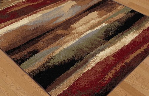 Universal Rugs Dakota Modern Contemporary Large 8x10 Area Rug for Living Room, Dining, Bedroom, Entryway, Kitchen, Hallway, Alfombras para Salas Modernas Grandes, 7 ft 10 in x 10 ft 3 in, Multi-color