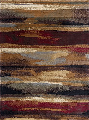 Universal Rugs Dakota Modern Contemporary Large 8x10 Area Rug for Living Room, Dining, Bedroom, Entryway, Kitchen, Hallway, Alfombras para Salas Modernas Grandes, 7 ft 10 in x 10 ft 3 in, Multi-color