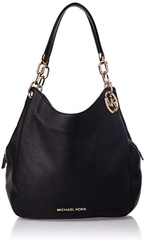 Michael Kors LG Chain ​​Shldr Dead, Black