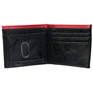 Marvel Deadpool Bi-Fold Boxed Wallet, Red & Black, One Size