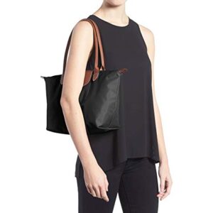 Longchamp 'Medium 'Le Pliage' Tote Shoulder Bag, Black