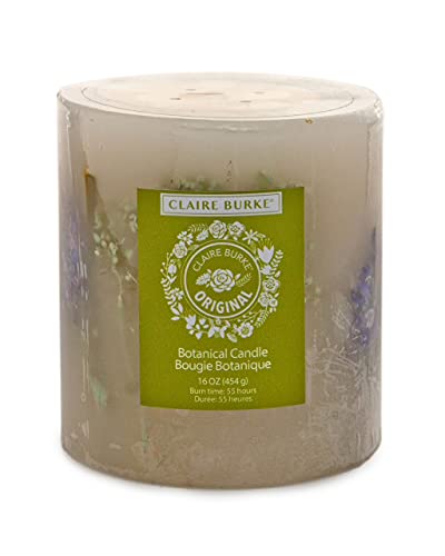 Claire Burke Botanical Decorative Candle Original Scent 18 ounces, 1 count