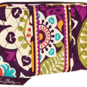 Vera Bradley Accordion Wallet Plum Crazy