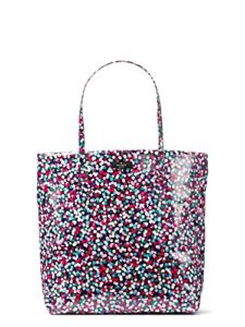 kate spade daycation bon shopper tote dance party dot shoulder handbag