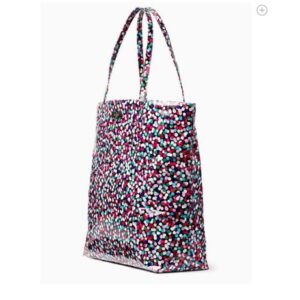 Kate Spade Daycation Bon Shopper Tote Dance Party Dot Shoulder Handbag