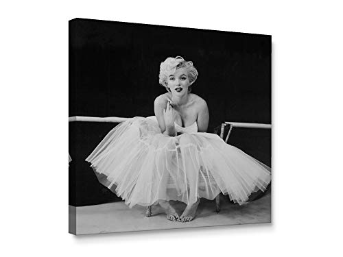 Niwo ART-Marilyn Monroe C, Classic Movie Stars Canvas Wall Art Home Decor,Stretched Ready to Hang